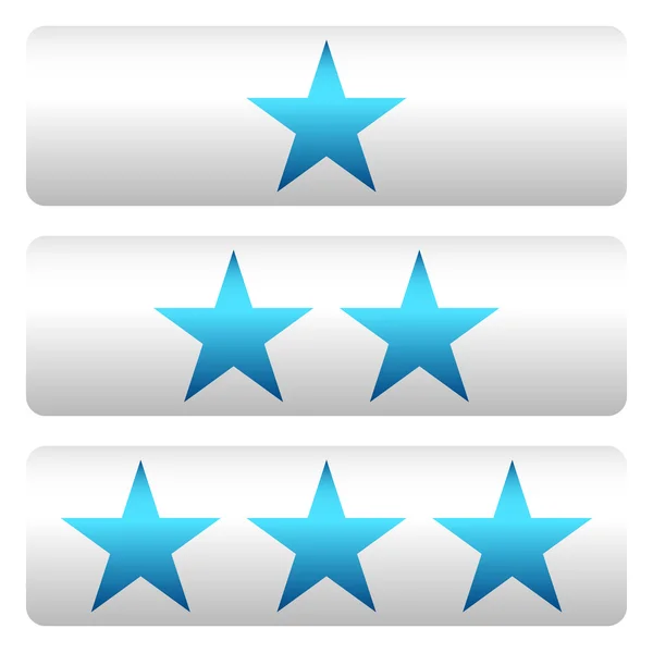 Star rating panels set — Stock Vector © vectorguy #127114530