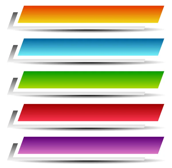 Rectangle banners / buttons — Stock Vector © vectorguy #130536978 Rectangle banners / buttons — Stock Vector © vectorguy #130536978