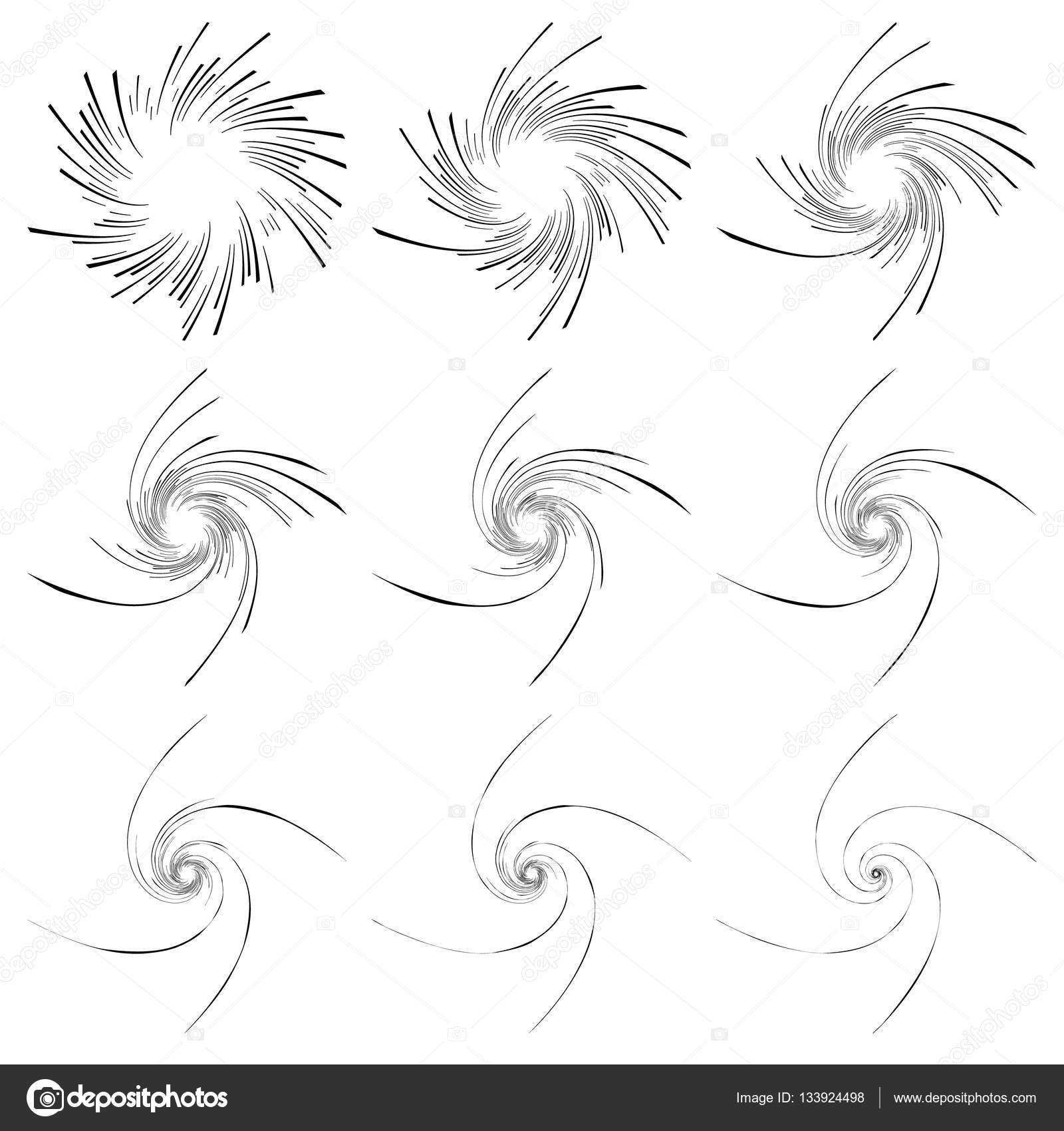 Whirl shape set. Stock Vector Image by ©vectorguy #133924498