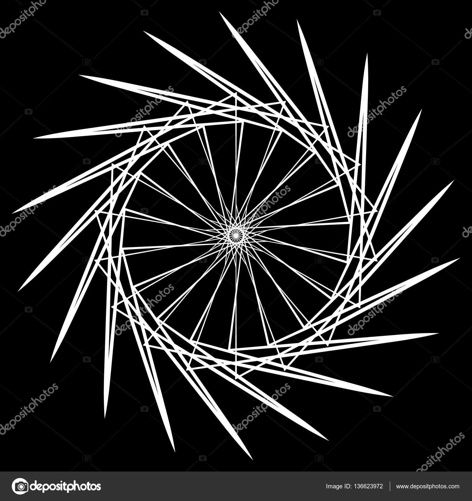 Abstract radial element Stock Vector by ©vectorguy 136623972