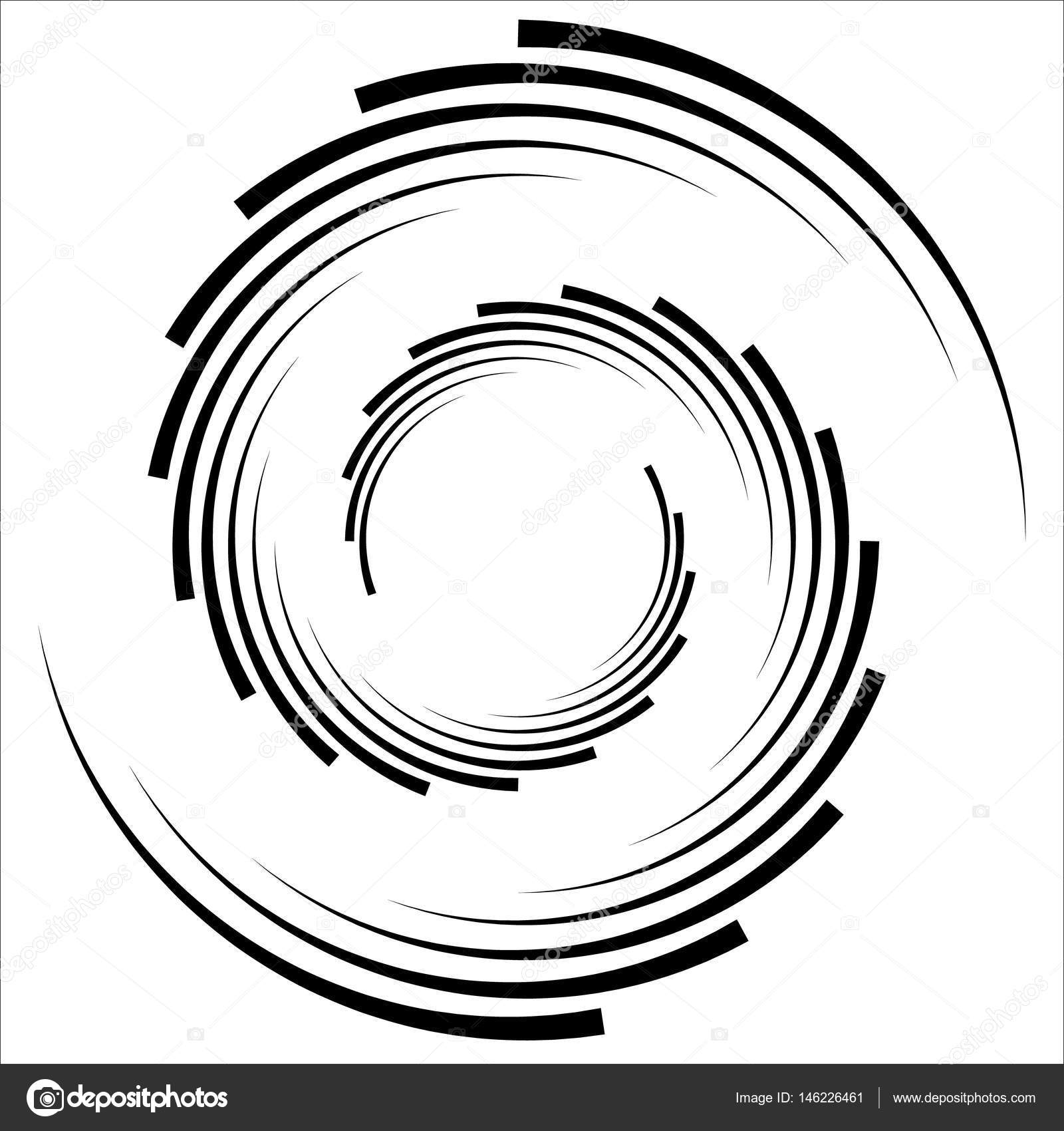 Abstract geometric spiral element Stock Vector Image by ©vectorguy ...