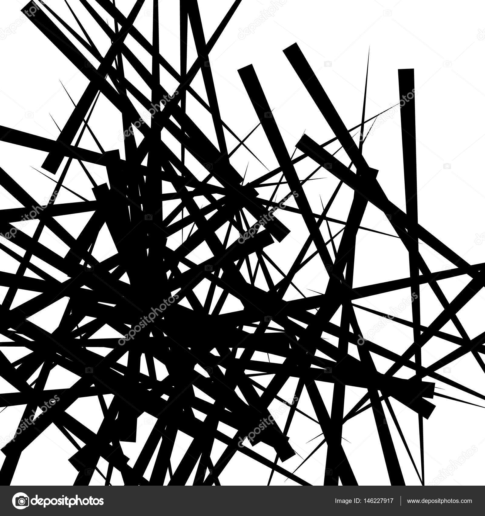 Random chaotic lines pattern Stock Vector Image by ©vectorguy #146227917