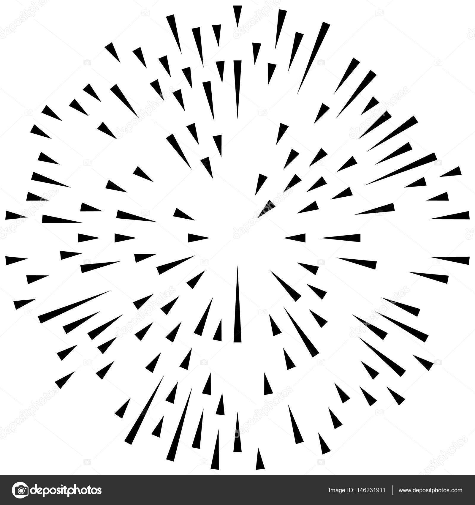 Random radial lines explosion effect. Stock Vector Image by ©vectorguy ...