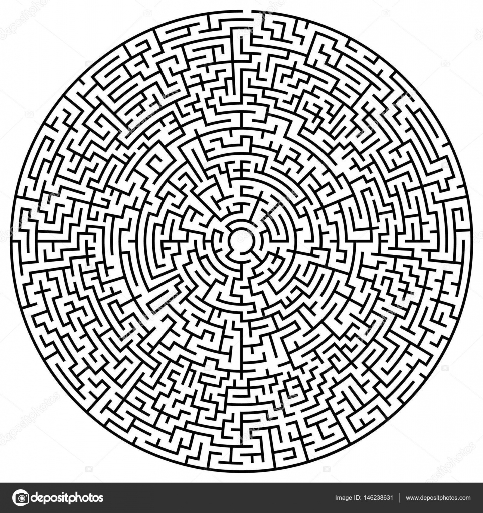 Impossible Circle Maze