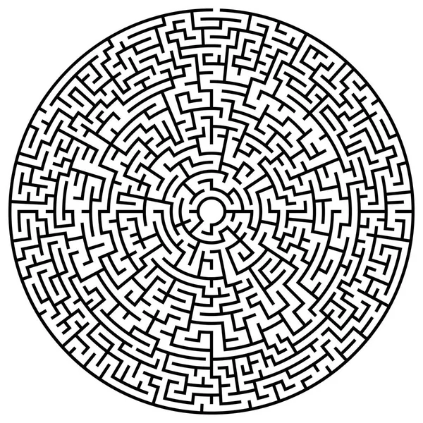 Solvable circular maze element Stock Vector Image by ©vectorguy #146238913