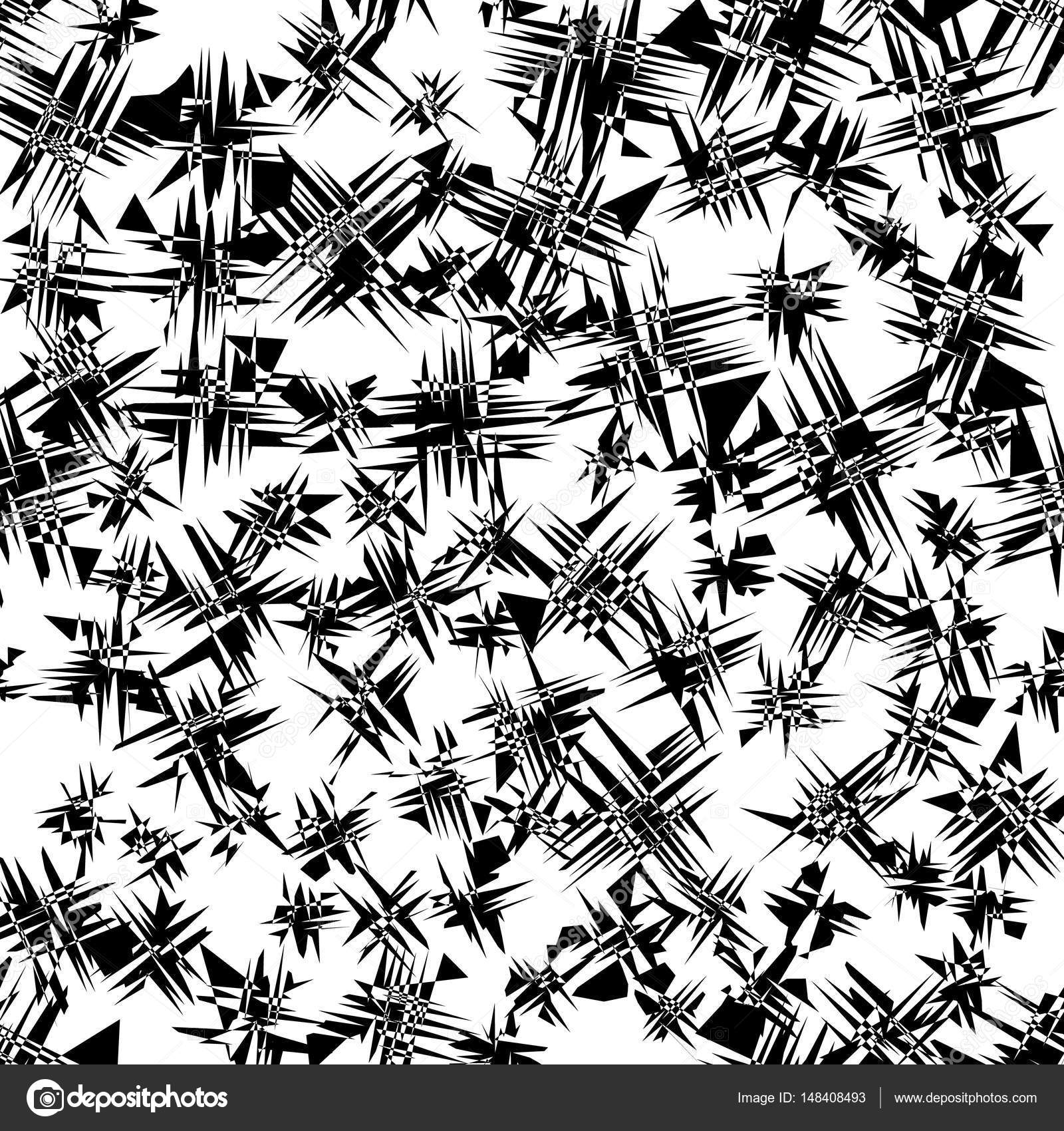 Pattern of chaotic rough random shapes — Stock Vector © vectorguy ...