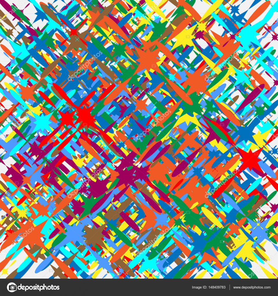 Colorful random overlapping shapes Stock Vector by ©vectorguy 148409783