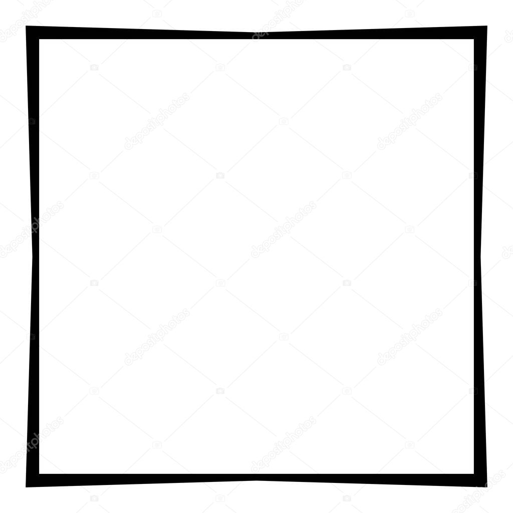 Intersecting lines forming square shape — Stock Vector © vectorguy ...