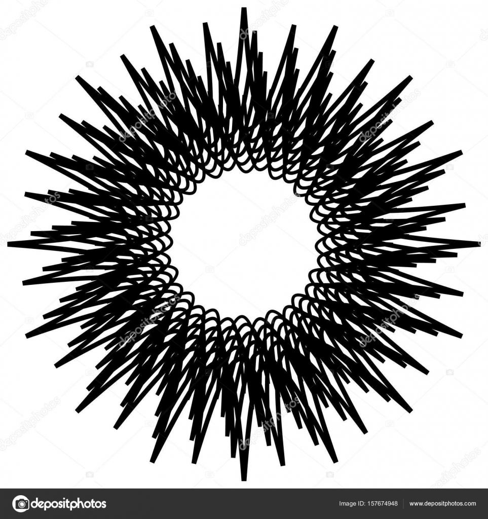 Radial geometric element series. Stock Vector by ©vectorguy 157674948