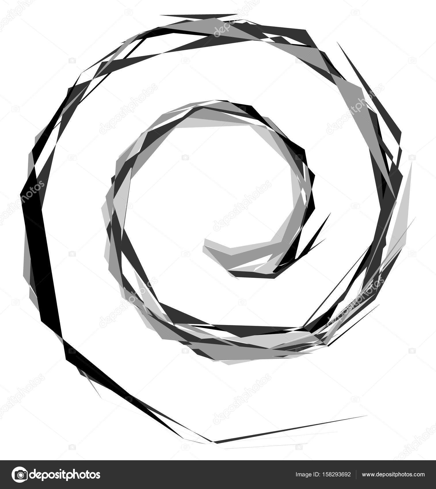 Circular pattern with spiral Stock Vector by ©vectorguy 158293692