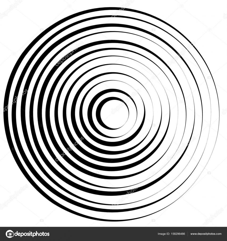 Radial lines with rotating distortion. Stock Vector by ©vectorguy 158296486