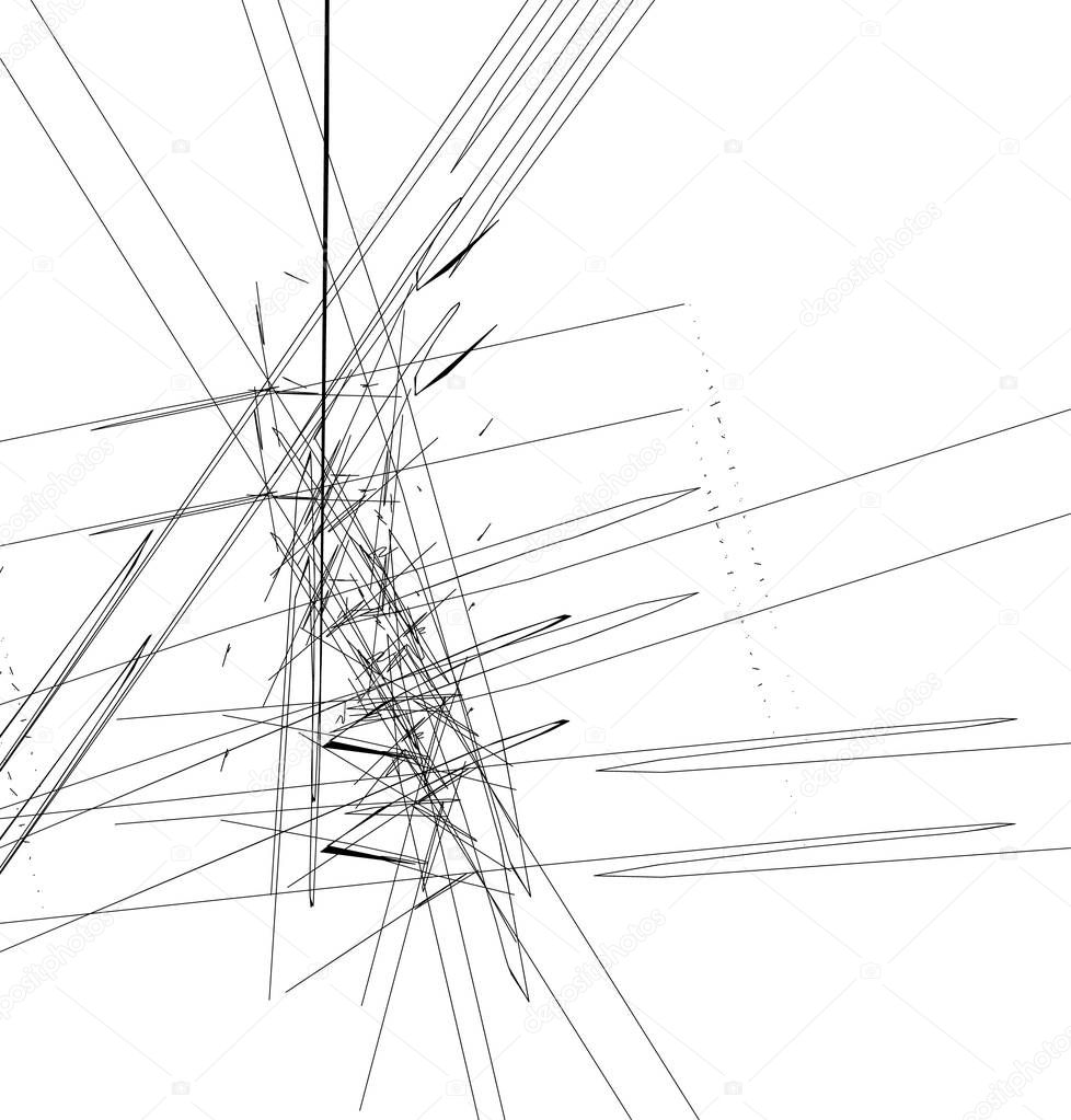 Random intersecting lines geometric pattern — Stock Vector © vectorguy #158299660