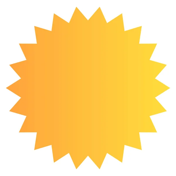 Starburst shaped badge Stock Vector Image by ©vectorguy #158294052