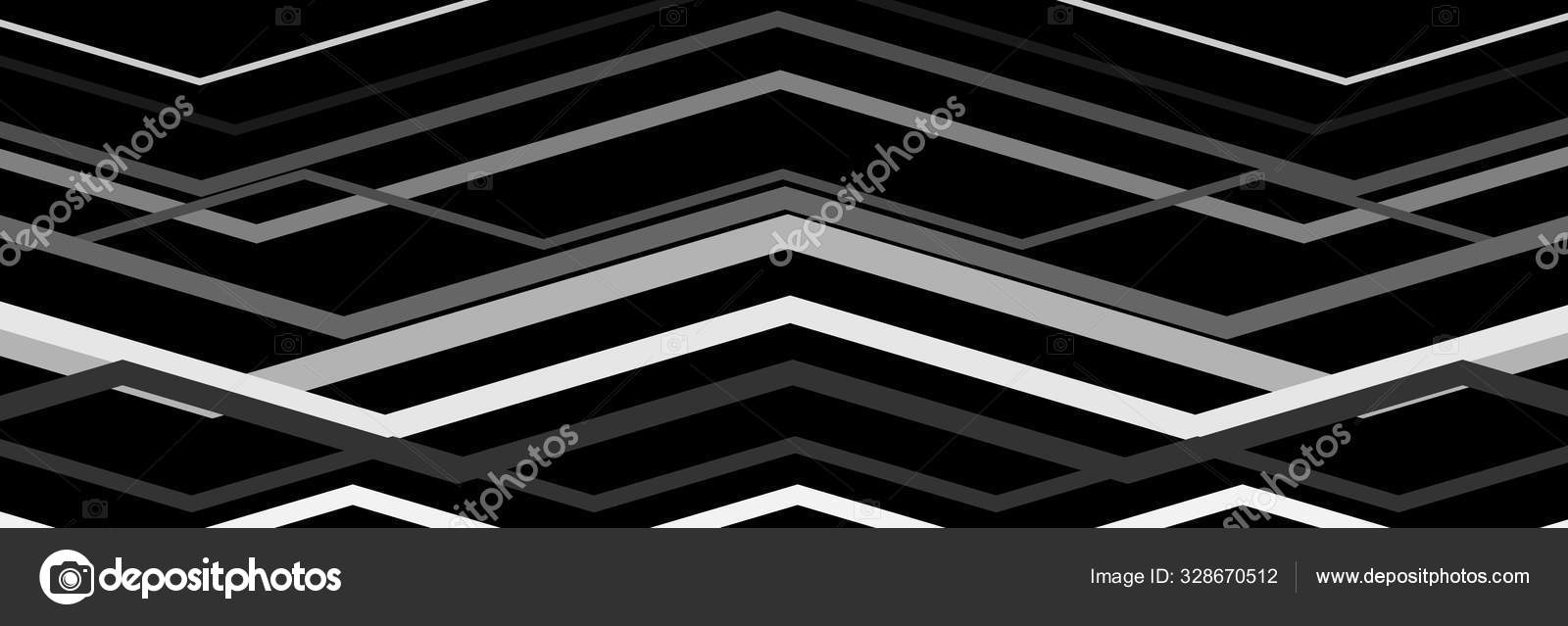 Random wavy, zig-zag lines abstract art texture, background. Sin Stock ...