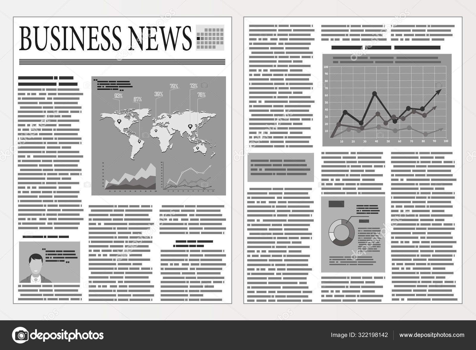 Newspaper Infographic Design