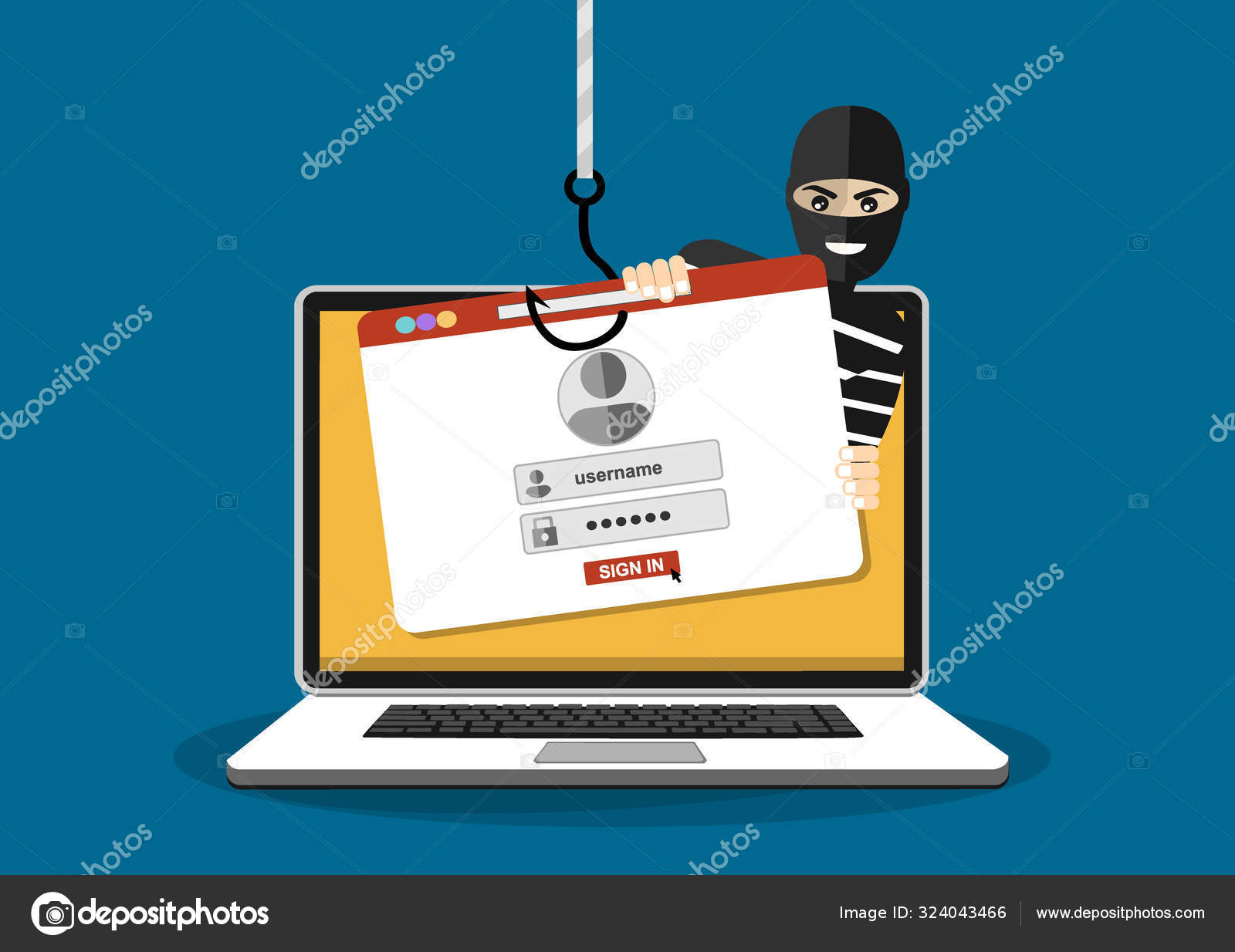 Phishing Cartoon