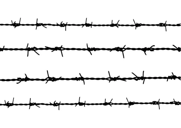 100,000 Barbed wire border Vector Images | Depositphotos