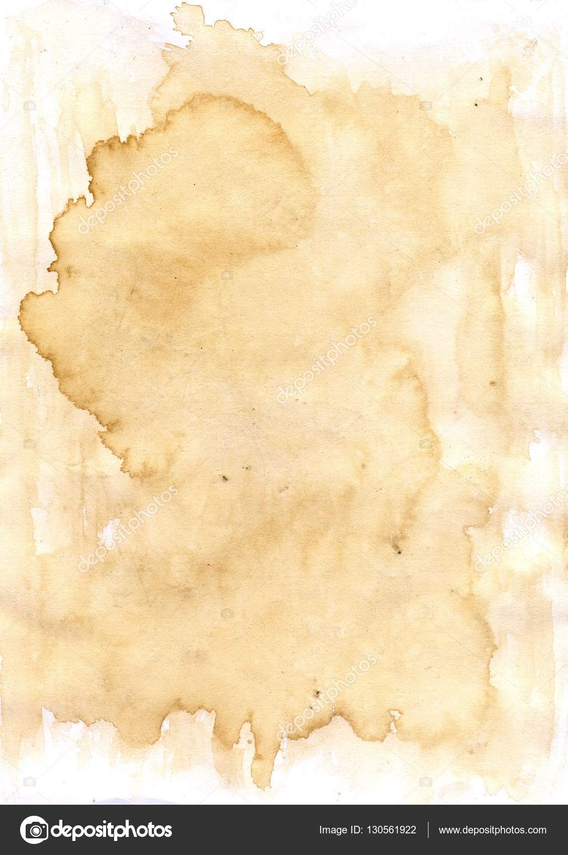 Coffee Stain Paper
