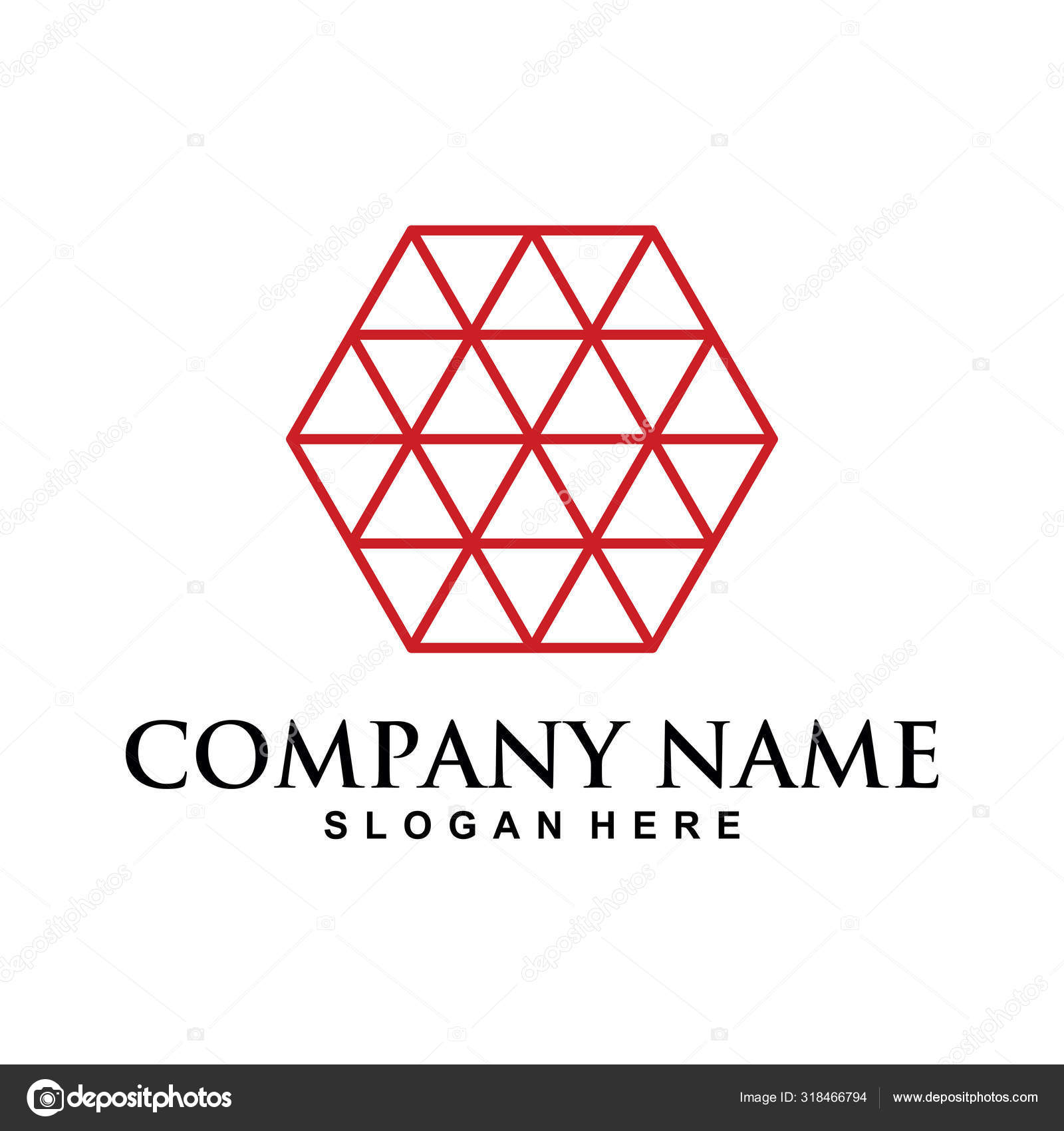 Pentagonal chart icon in one color design style Stock Vector Image by ...