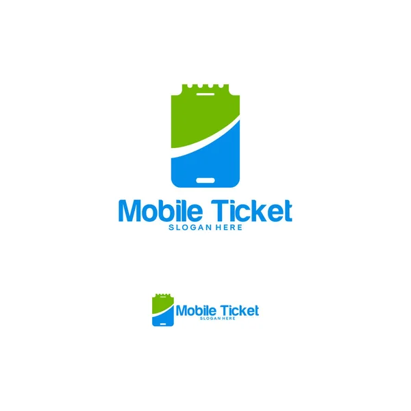 Online Ticket Logo template, Simple Ticket Buying Logo Designs vector ...