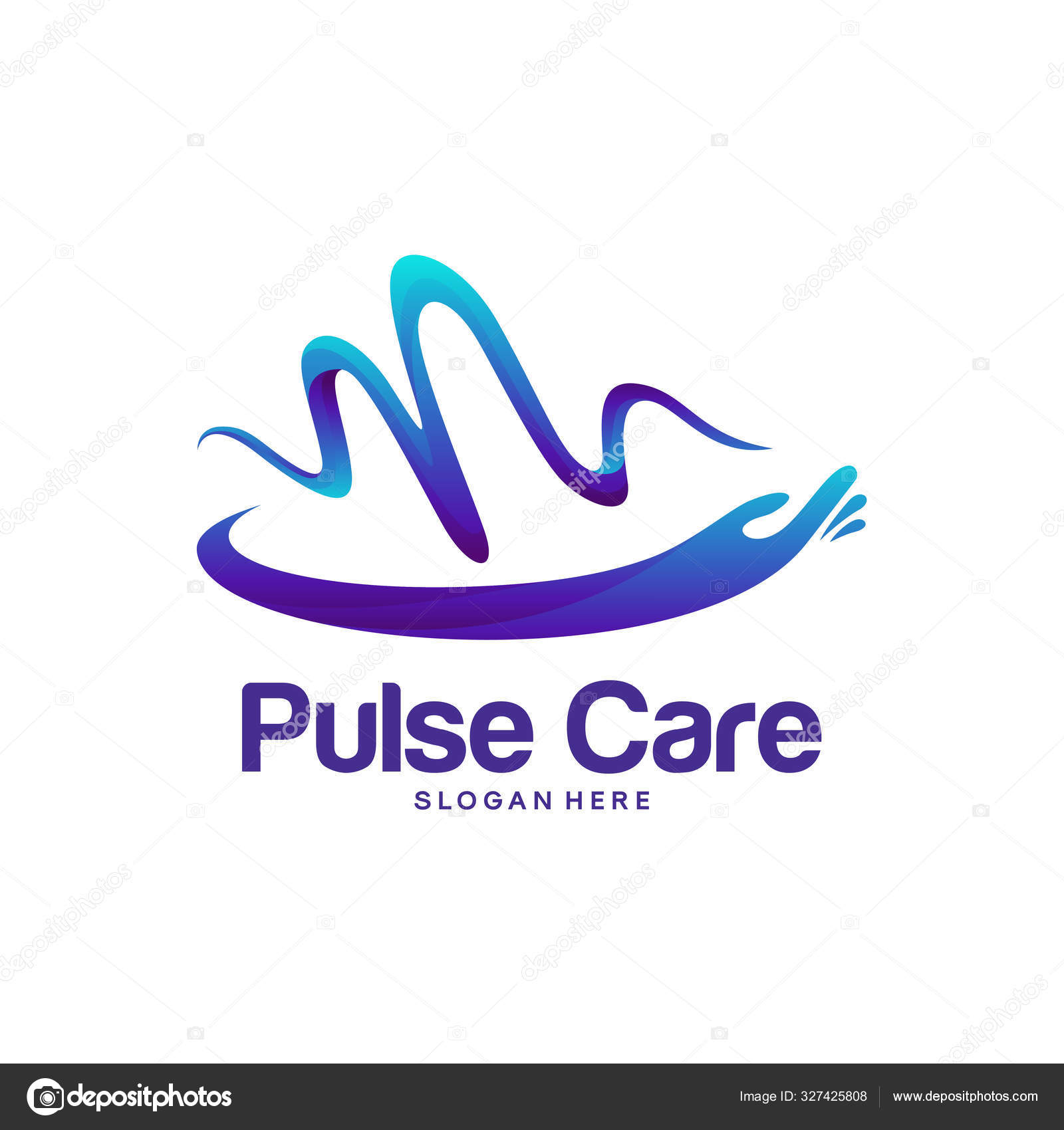 Pulse Care logo designs concept, Health logo template, Pulse logo ...
