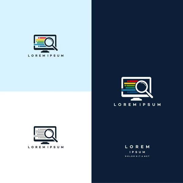 Computer as a logo Vector Art Stock Images | Depositphotos