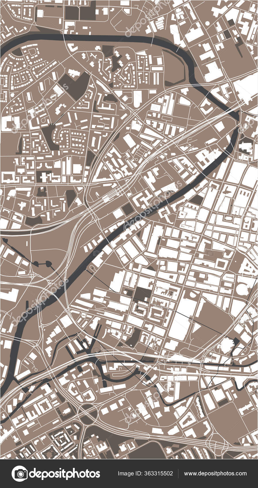 Map Of Salford England