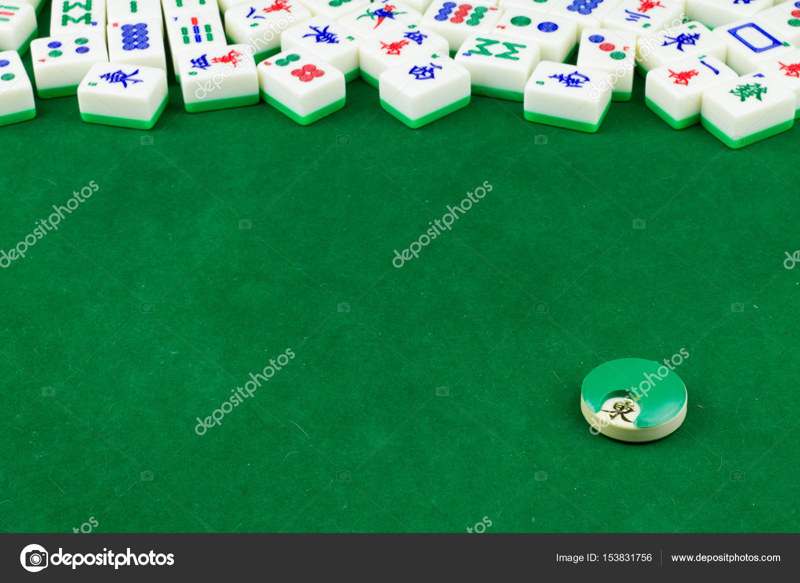 Mahjong Tabletop Background Stock Photo by ©DAVIPATH 153831756