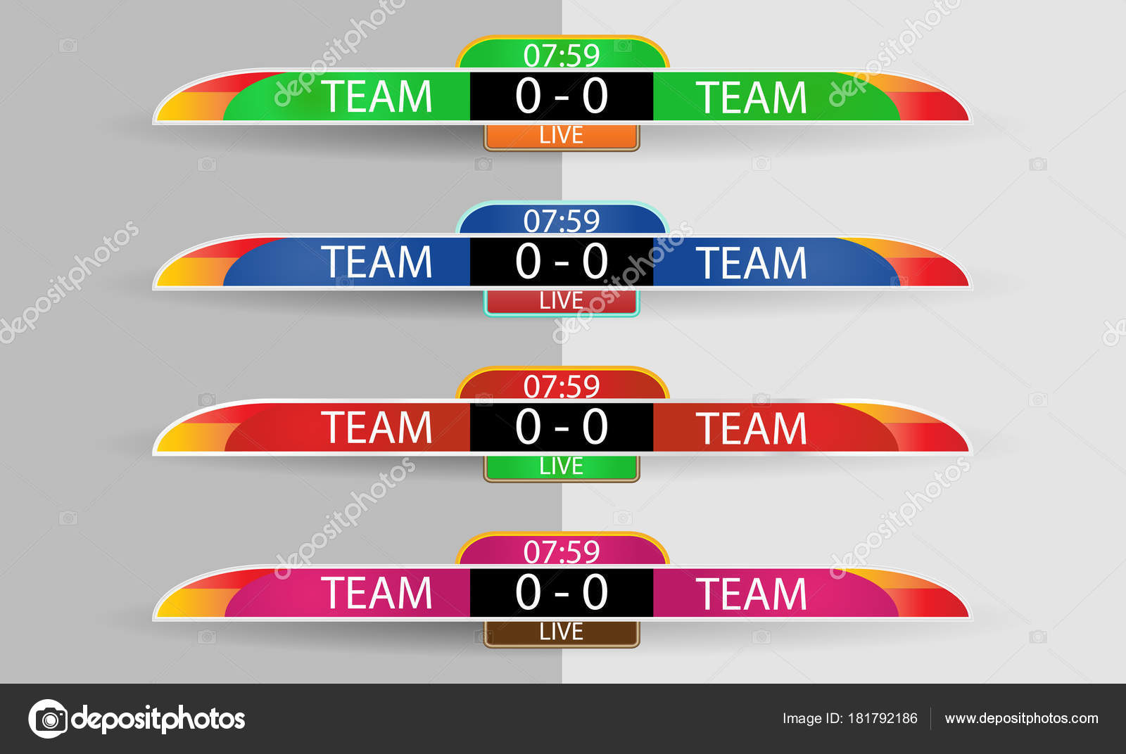 Football Scoreboard Template