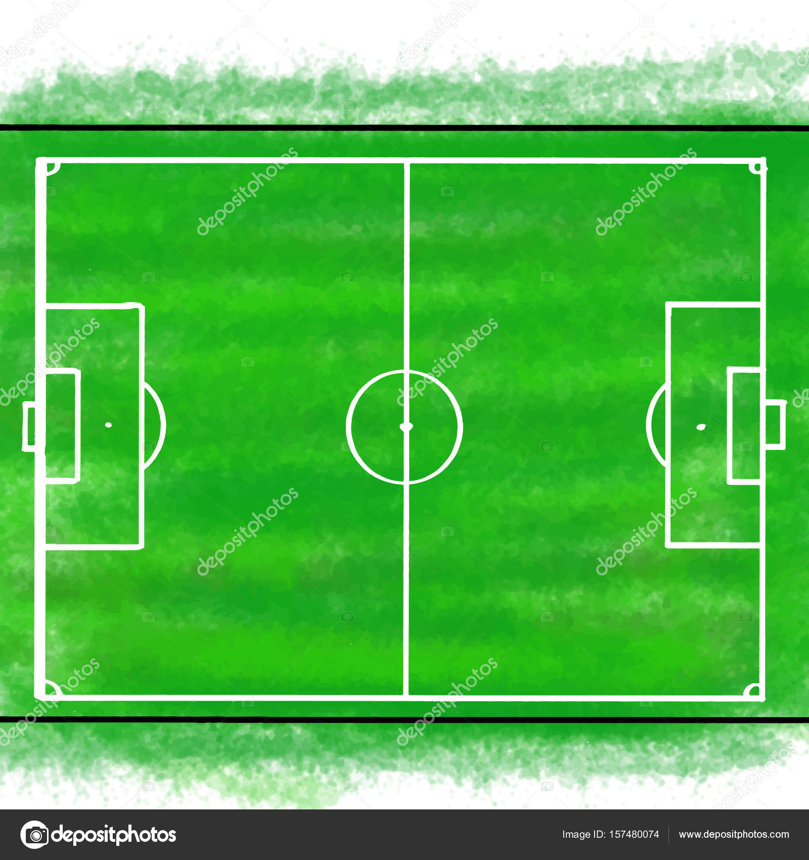 Football field board game — Stock Photo © designartks #157480074
