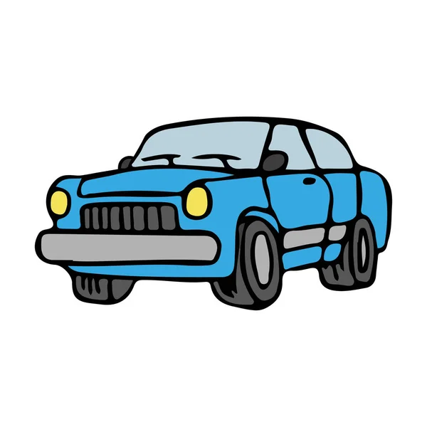 Karikatúra autó rajz, vektoros illusztráció — Stock Vektor © wasja ...