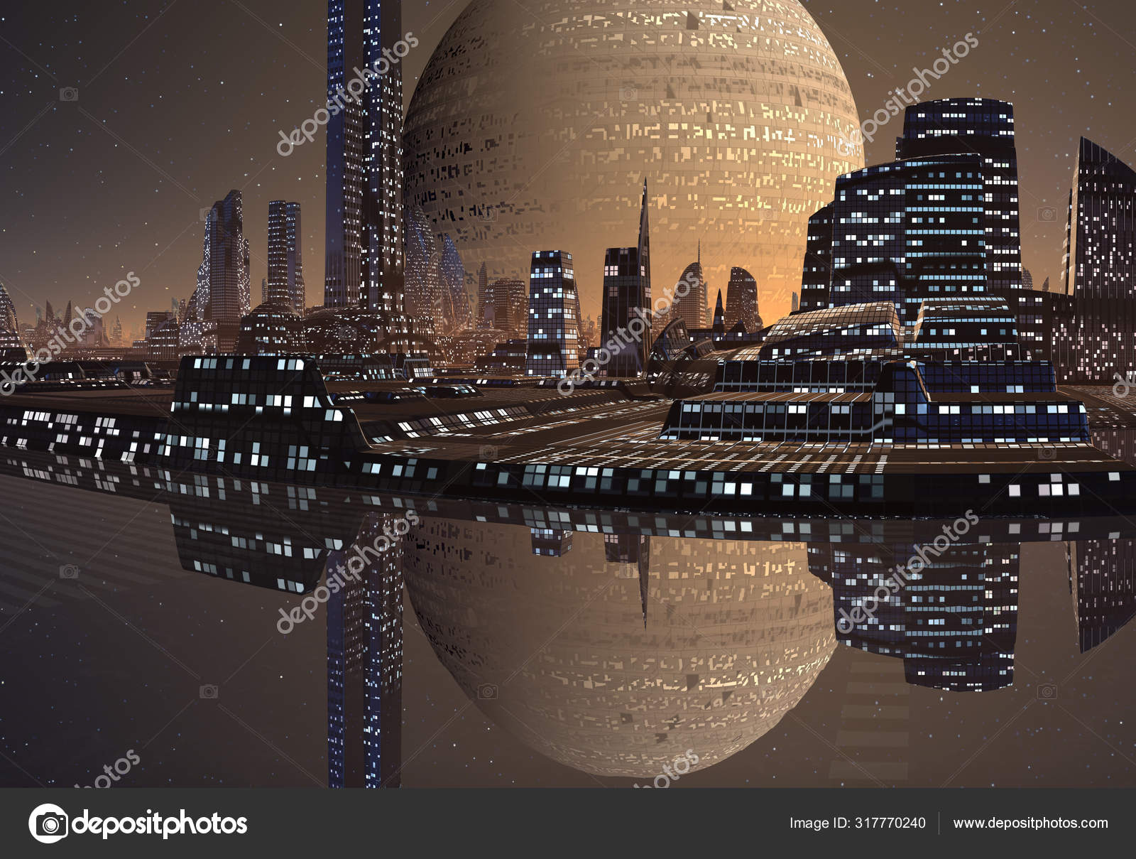 Futuristic Alien Cities