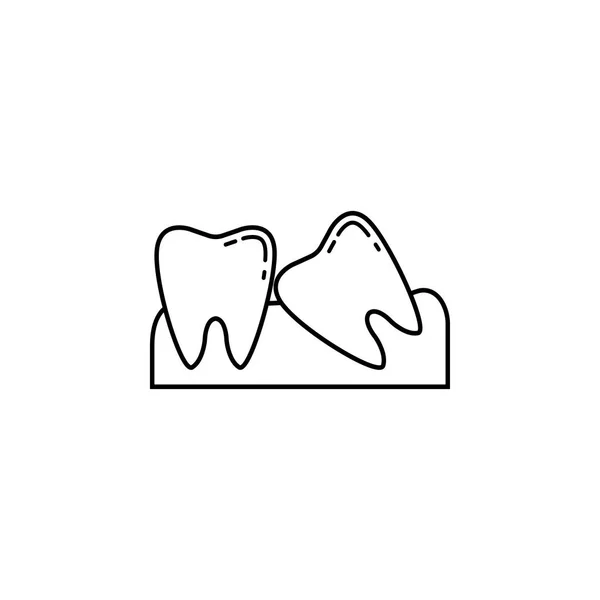 Mouth teeth jaw outline Vector Art Stock Images | Depositphotos