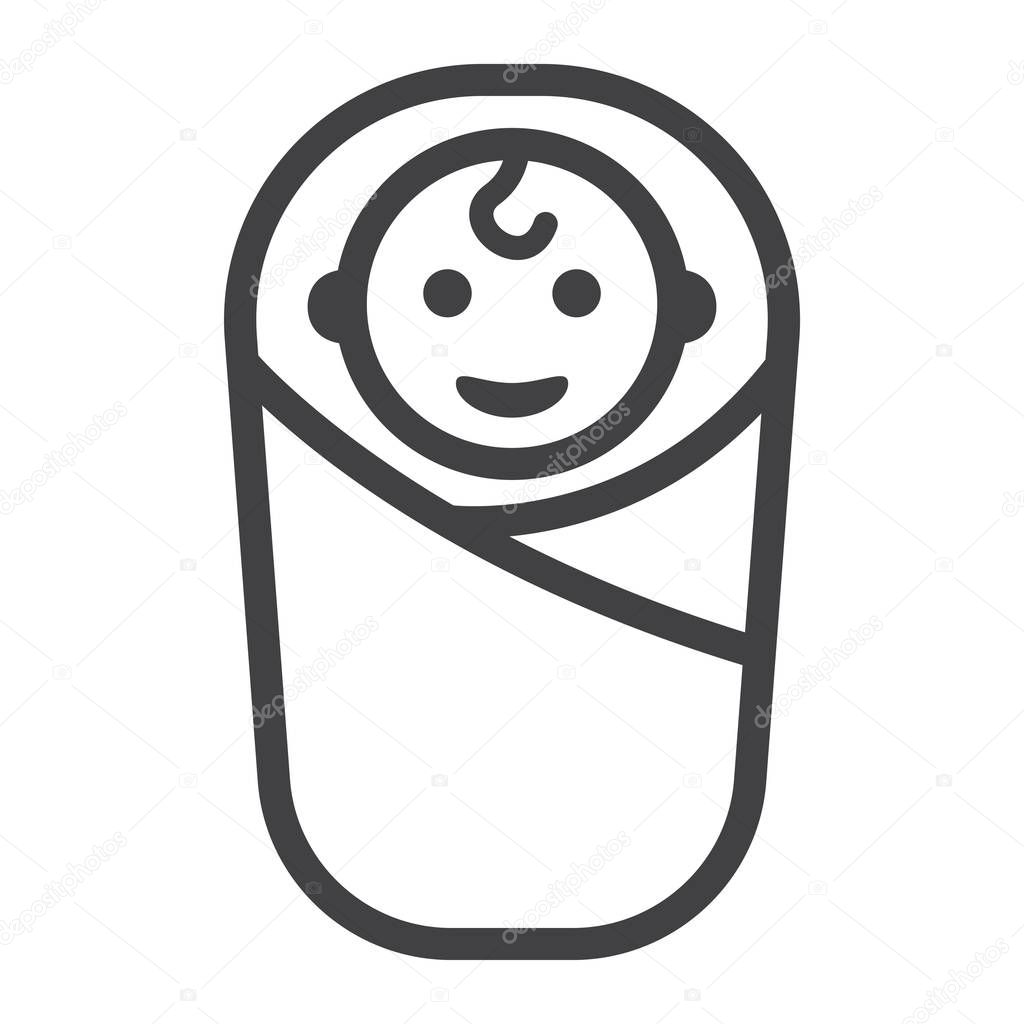 Vector: icono recien nacido | Recién nacido, niño y bebé nacimiento ...