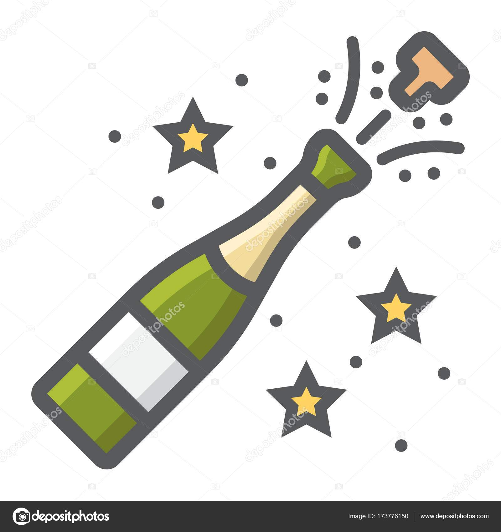 Clipart Champagne Cork Popping Sound