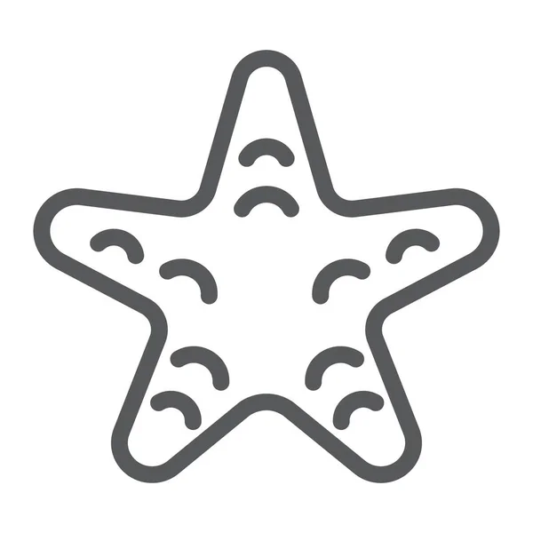 Seashell thin line icon, animal and underwater, shell sign vector ...