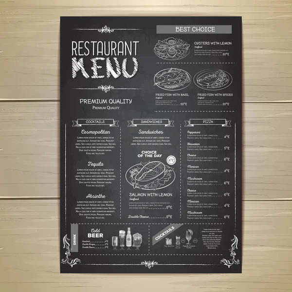 Vintage chalk drawing fast food menu. Sandwich sketch corporate ...