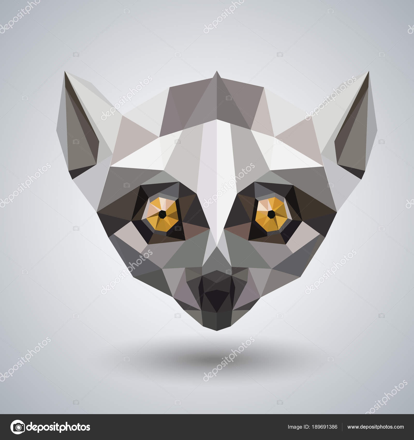 Hipster Wolf Triangle