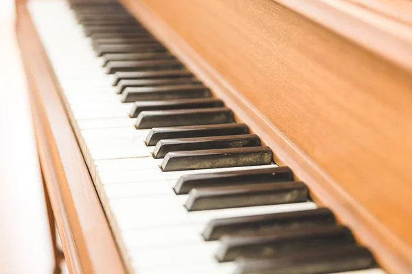 Upright piano keyboard or piano keys - Stock Image - Everypixel