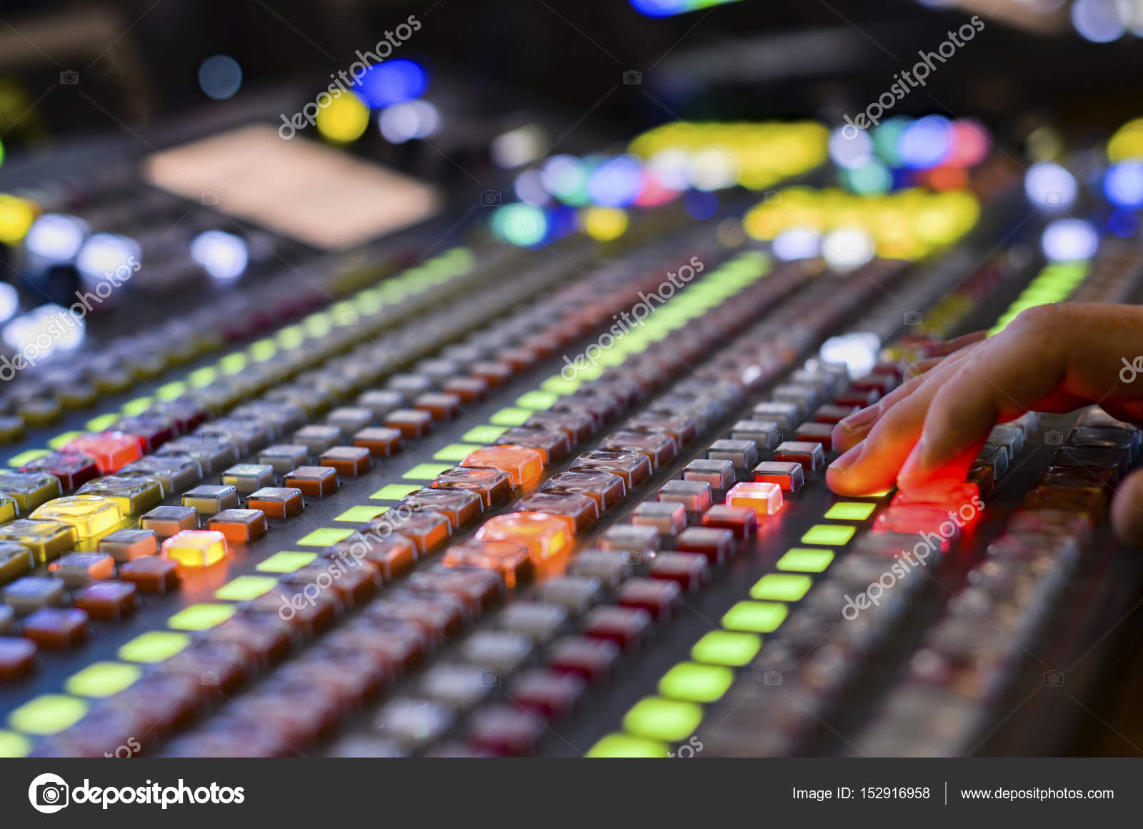 Tv switcher board — Stock Photo © alexfan32 #152916958