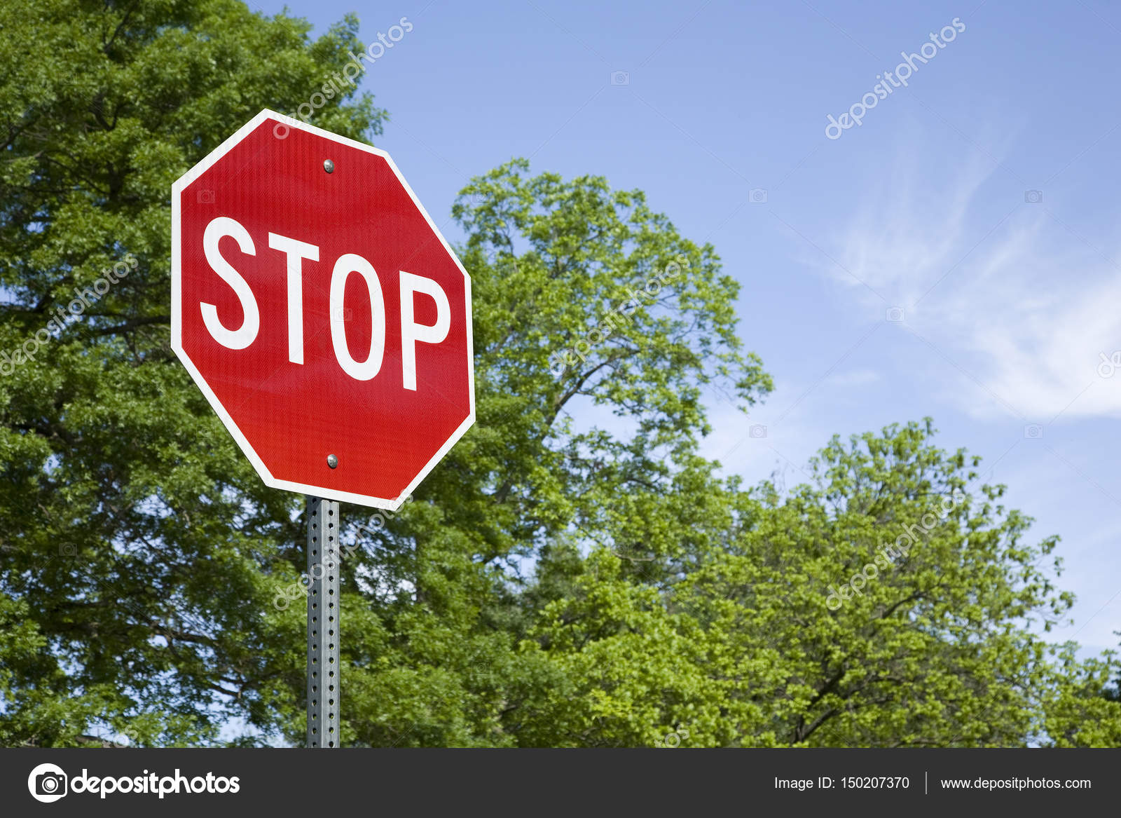 Stop Sign in a Horizontal Format Stock Photo by ©d.allanakins@yahoo.com ...