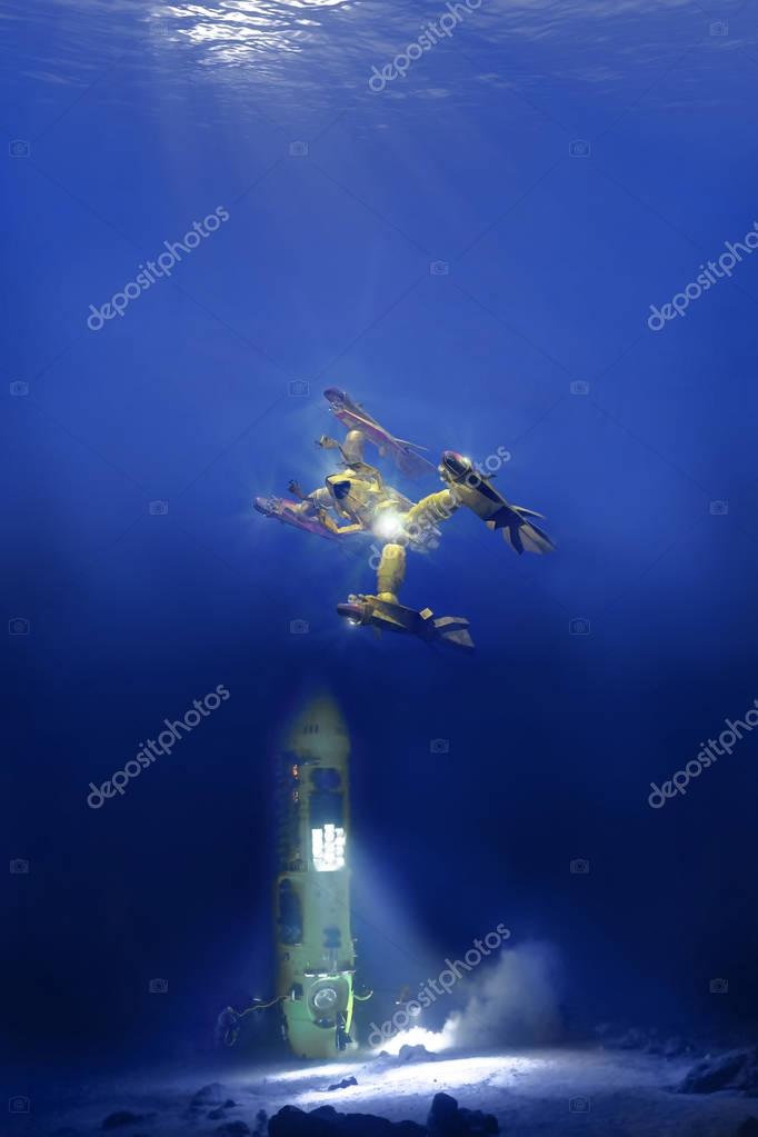 Deep Sea Vehicle — Stock Photo © innovari #129322130