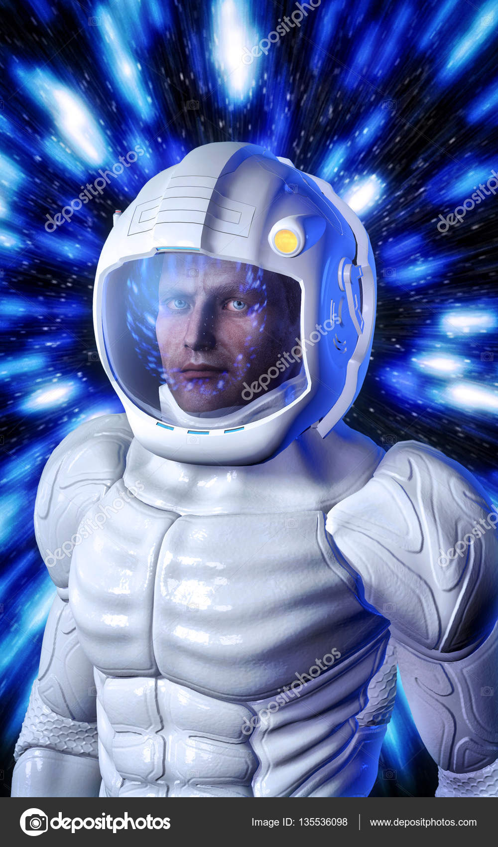 Futuristic Astronaut Suit