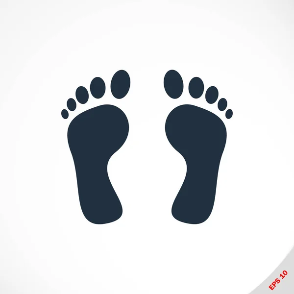 Human feet icon Stock Vector Image by ©SimVA #138854812