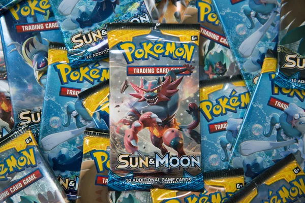 Images: pokemon | Pokemon Sun and moon edition booster packs – Stock ...