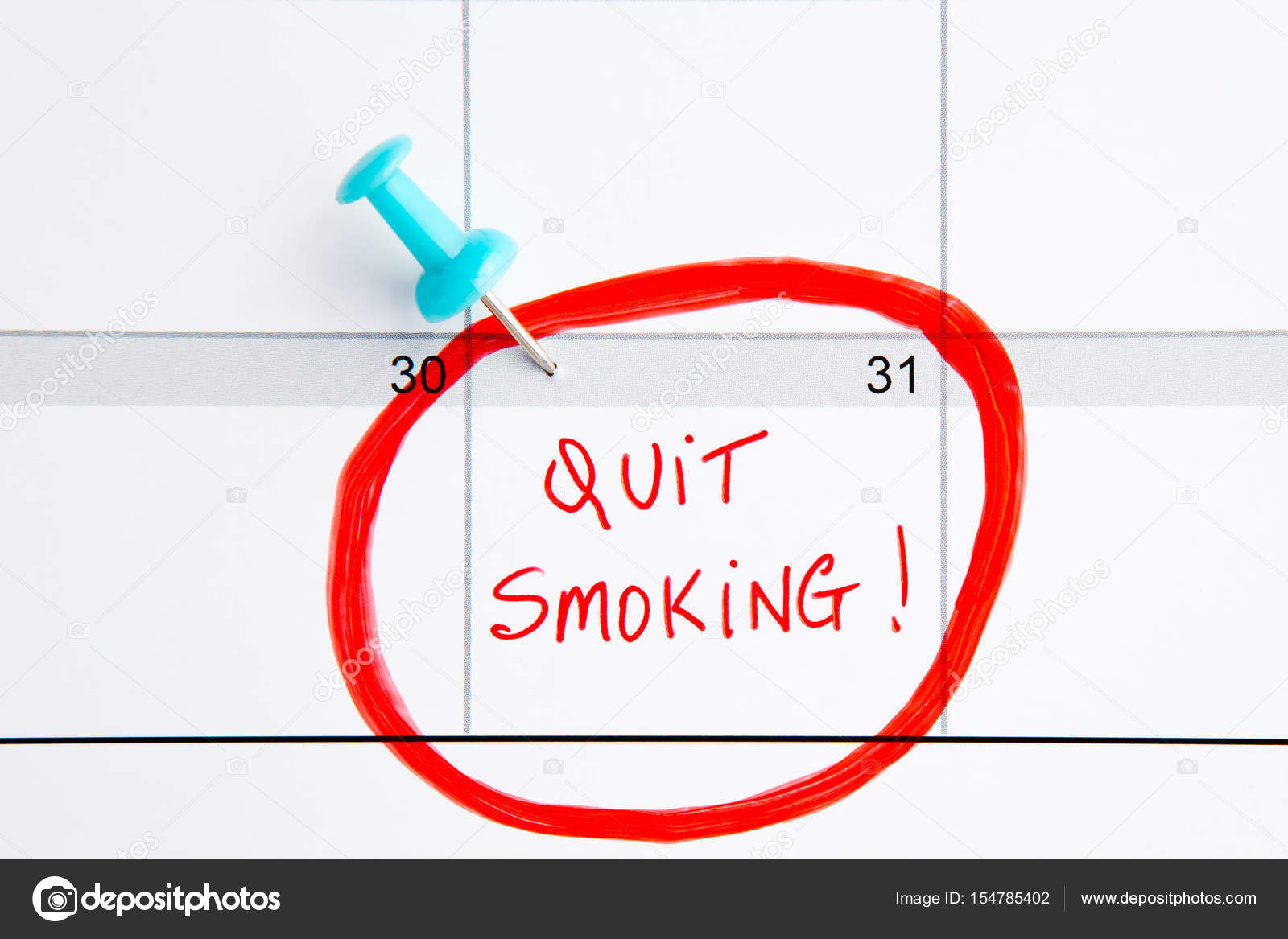 I Quit Smoking Pin