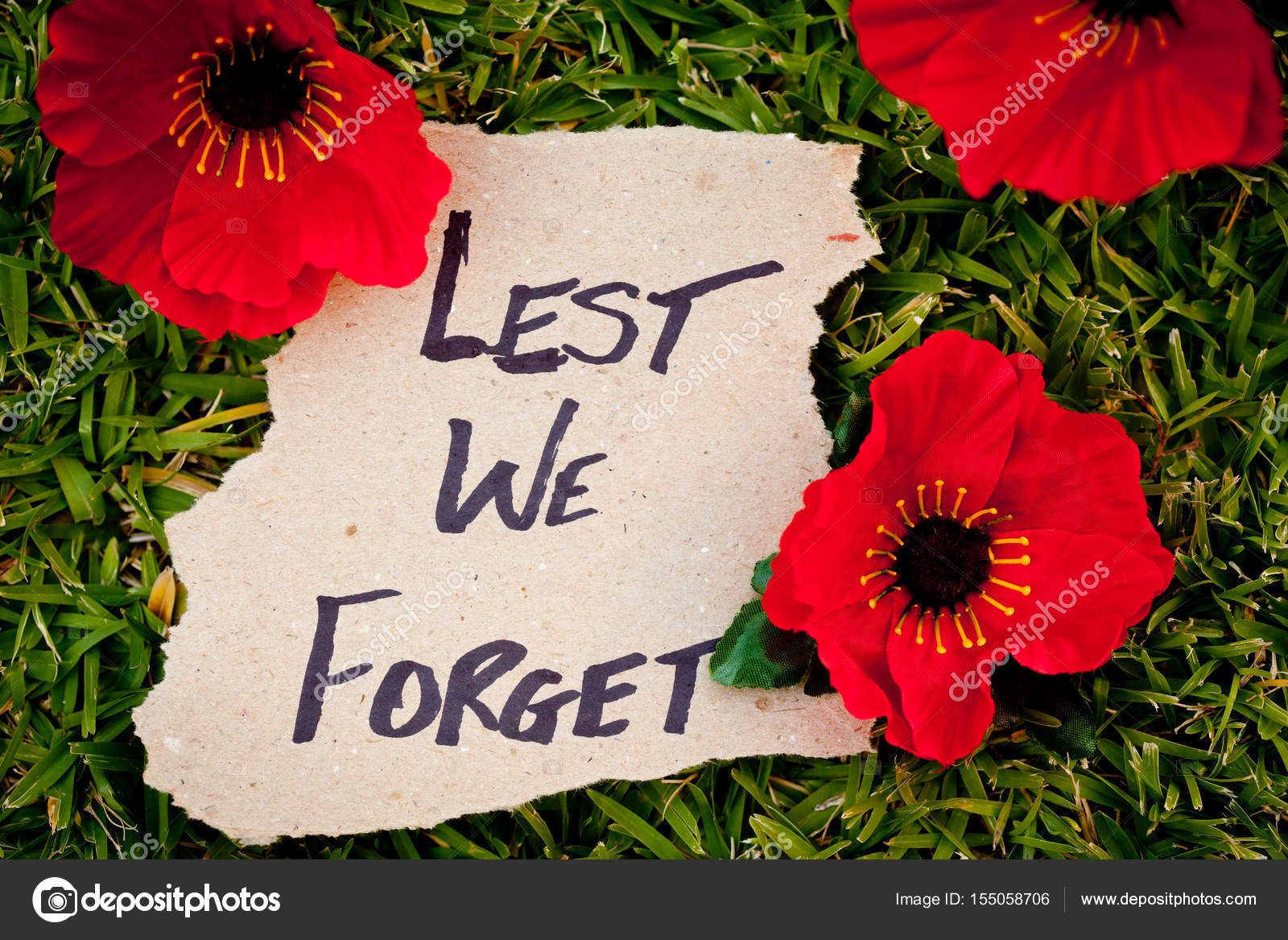 Lest We Forget Anzac