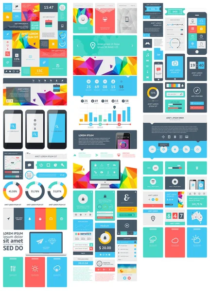 8,015,489 App ui kit Vector Images | Depositphotos