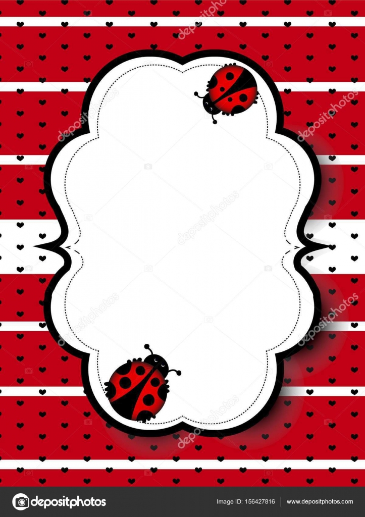 Ladybug Border Clip Art