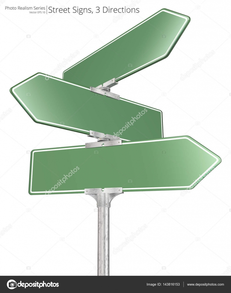 Vector Street Signs. — Stock Vector © JohanH #143816153